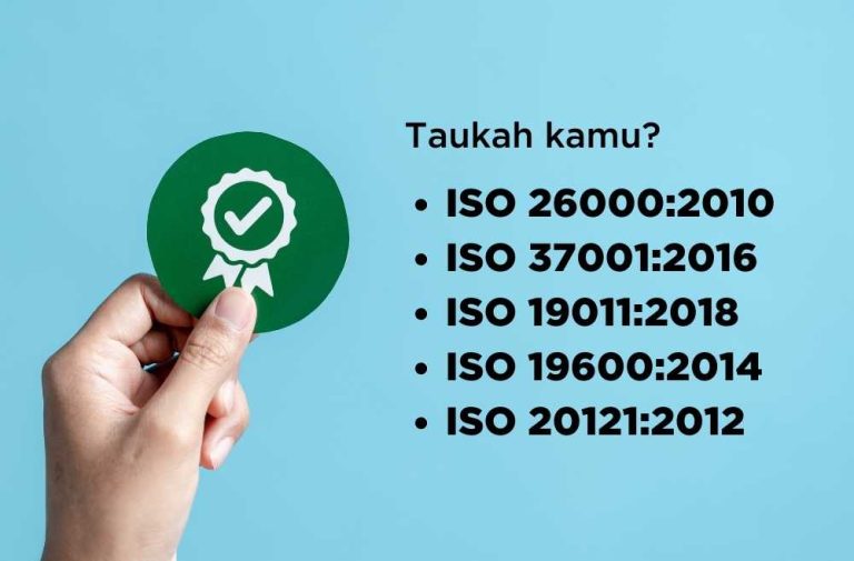 5 Jenis Standar ISO yang Banyak Orang Tidak Tahu - ISOCENTER INDONESIA